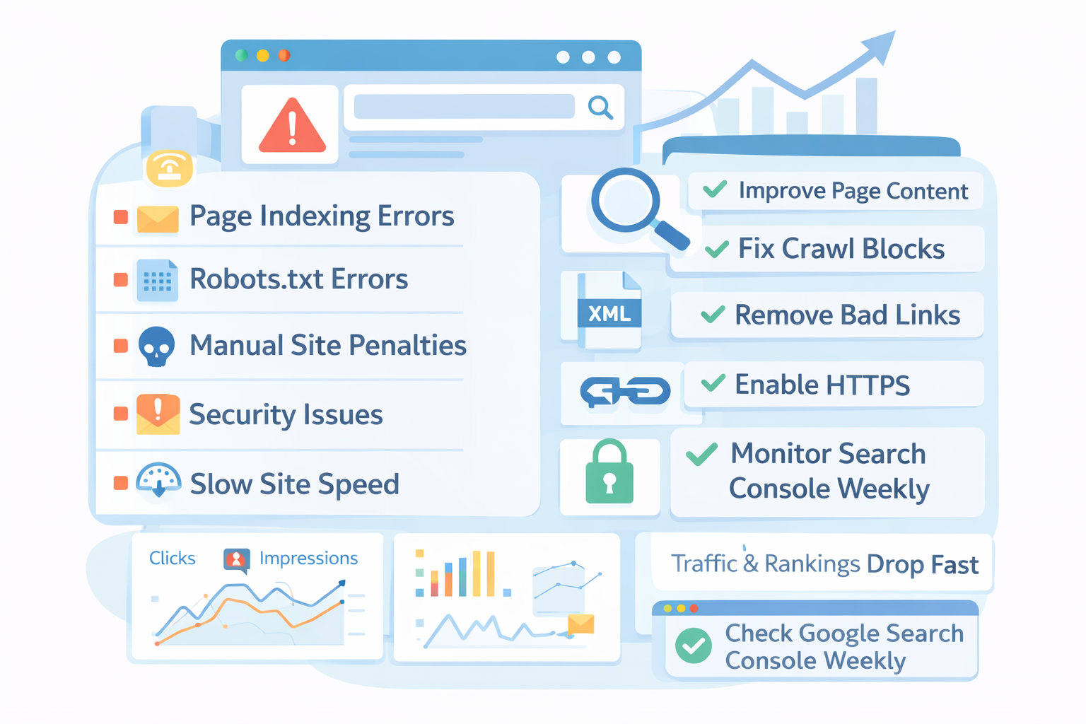 Fix Google Search Errors for your Business | BuzzBaba