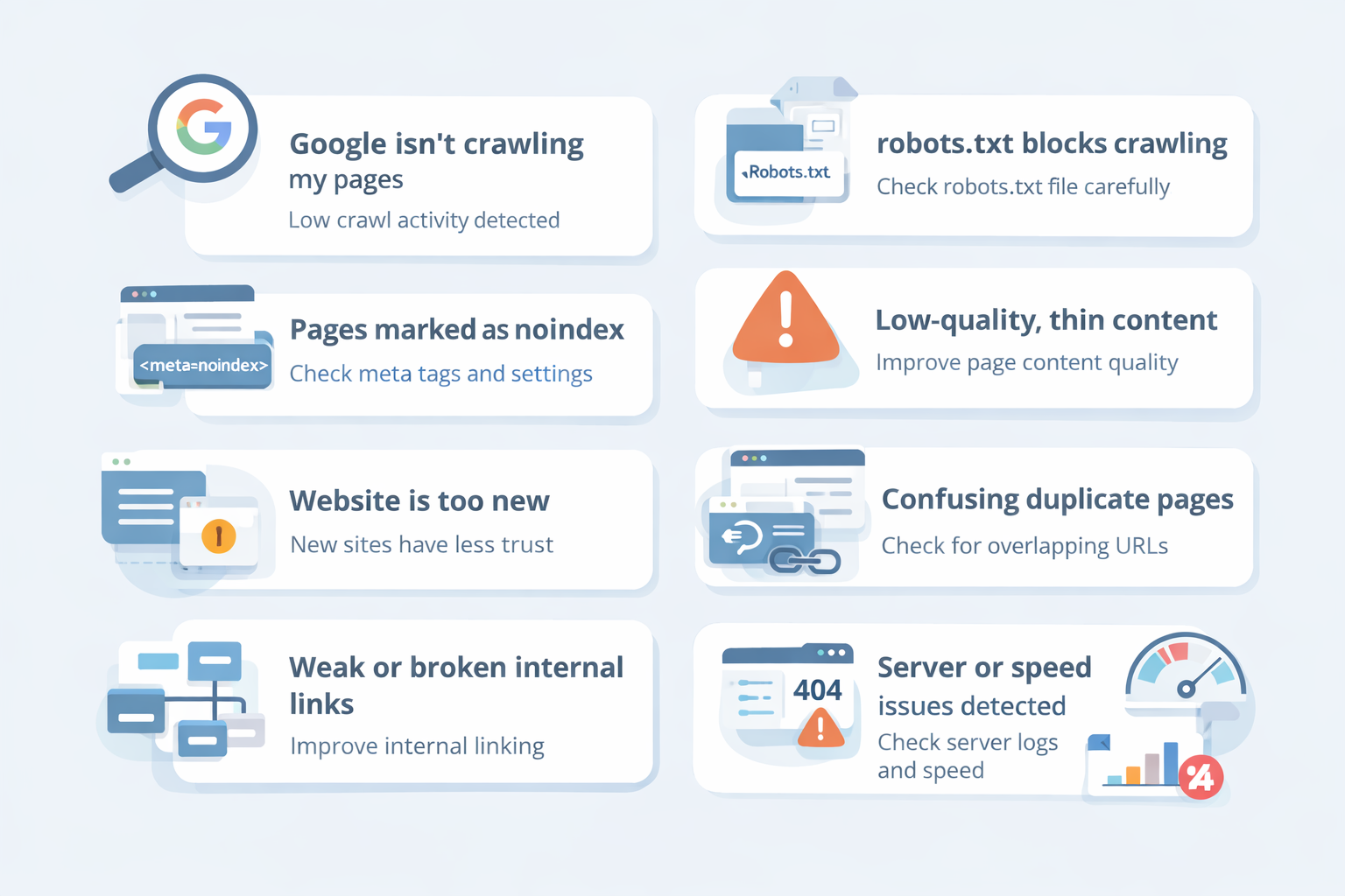 New Pages Not Indexed by Google? Here’s Why | BuzzBaba